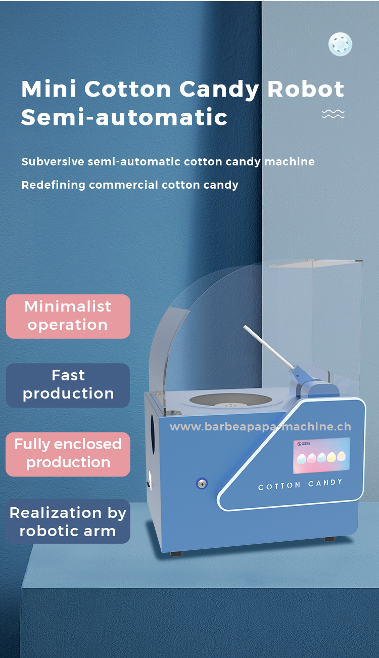 Mini Cotton Candy Robot